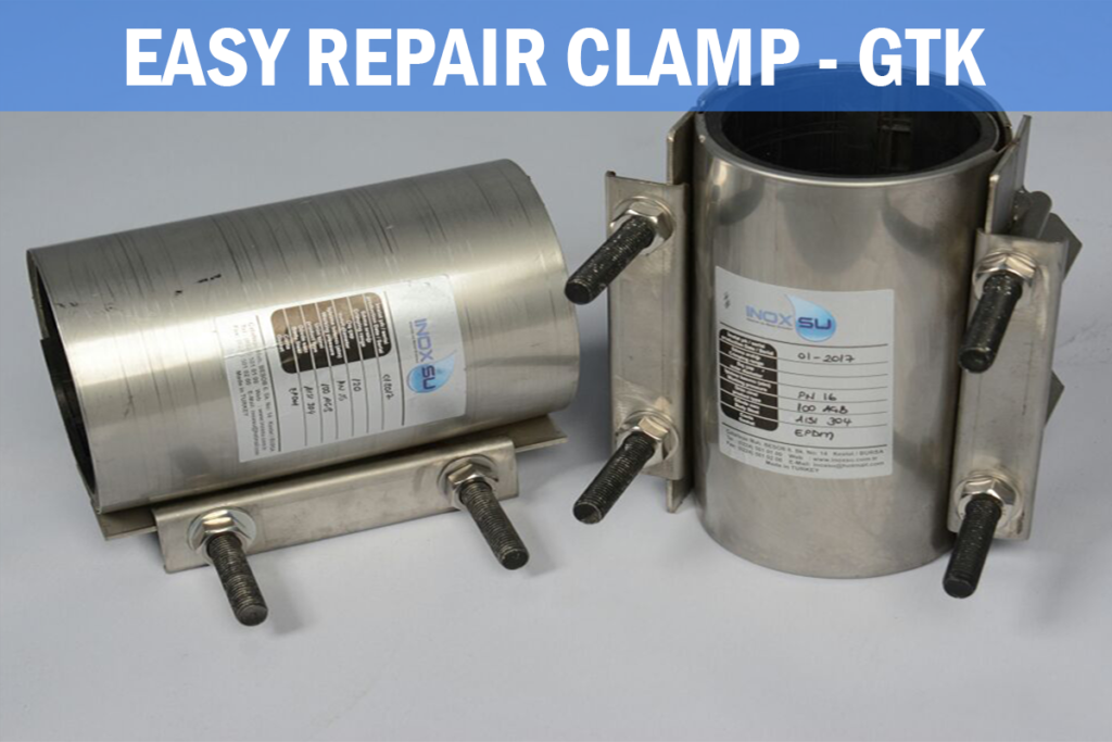 EASY REPAIR CLAMPS | İnox Su Easy Repair Clamps